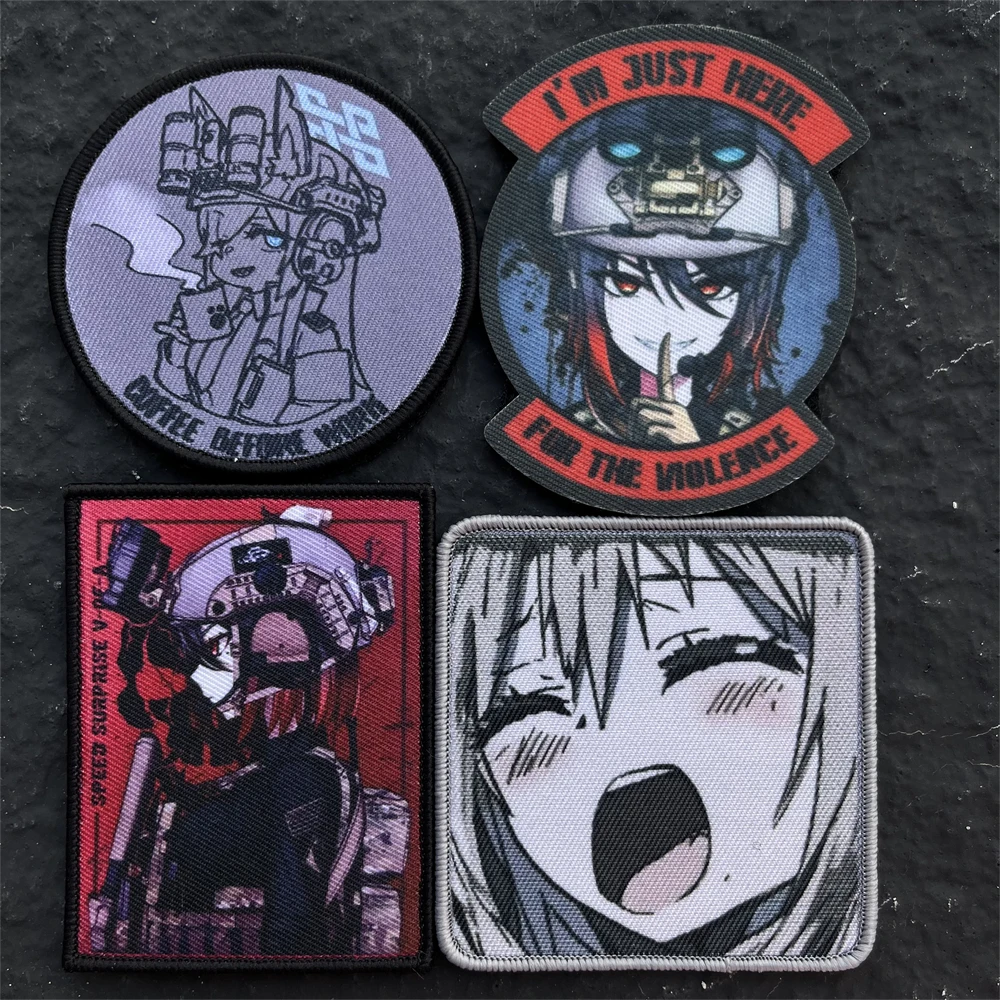 Blue-Archive-Patches-Two-dimensional-Gun-Girl-Misaka-Mikoto-Tactical ...