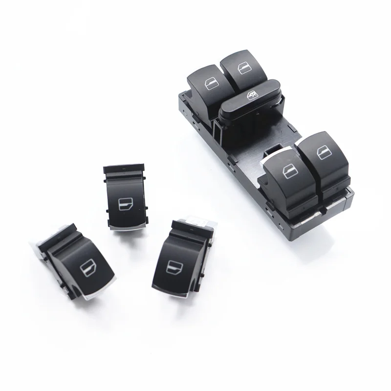 Chrome-Electric-Power-Master-Window-Switch-For-VW-Passat-B6-CC-Jetta-5 ...