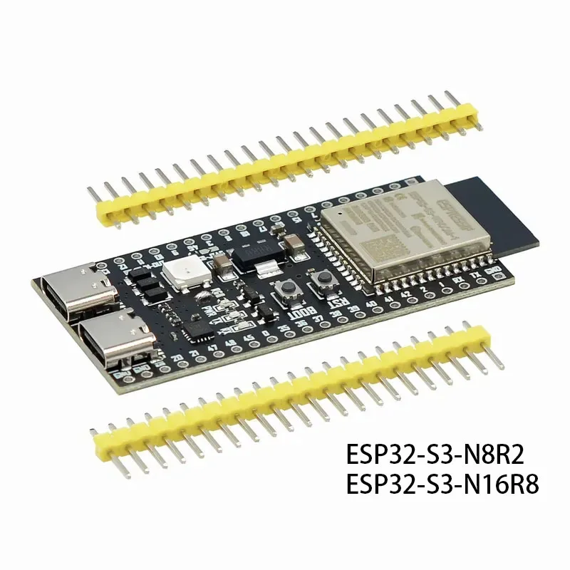Placa De Desenvolvimento Esp32-s3 Módulo Wifi 2.4g Para Arduino Esp Idf Esp32-s3-wroom1 N8r2 ...