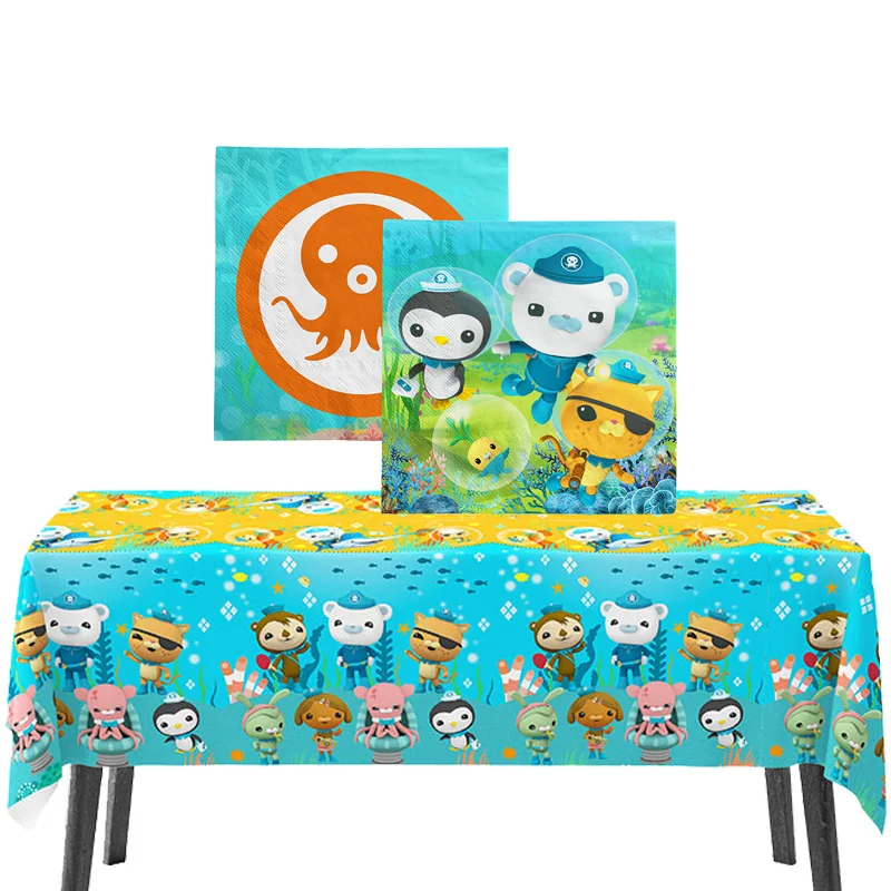The Octonauts Theme Birthday Party Supplies Decoration Underwater ...