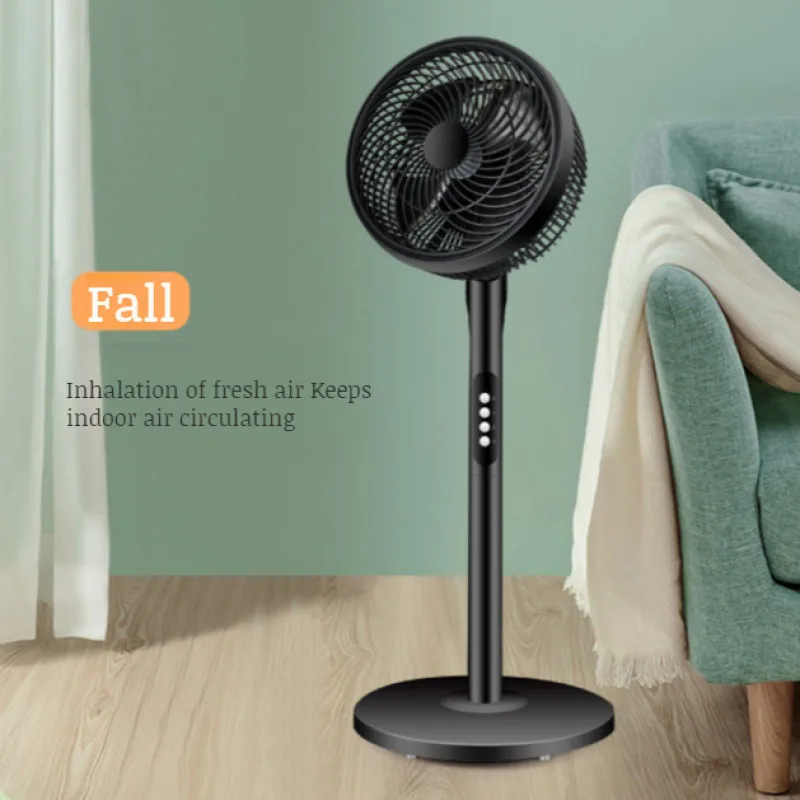 Household-floor-fan-remote-control-turbine-convection-floor-fan-timed ...