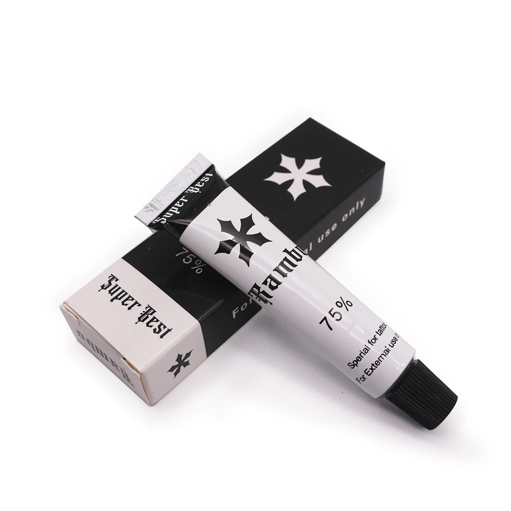 NEW 75% Rambo Tattoo Cream Before Permanent Makeup Microblading Eyebrow ...