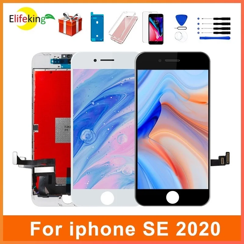 AAA SE2 LCD Display For iPhone SE 2020 Touch Screen Replacement A2296 A2275 A2298 No Dead Pixel ...