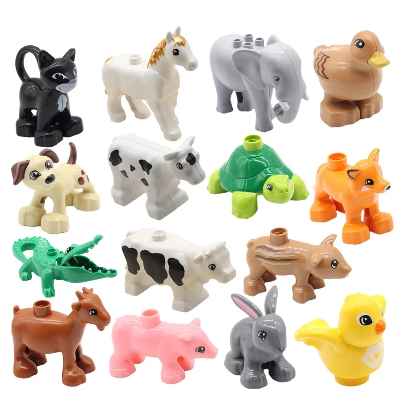 Duplo Block Sets Farm Animals | Building Blocks Accessories - Big ...