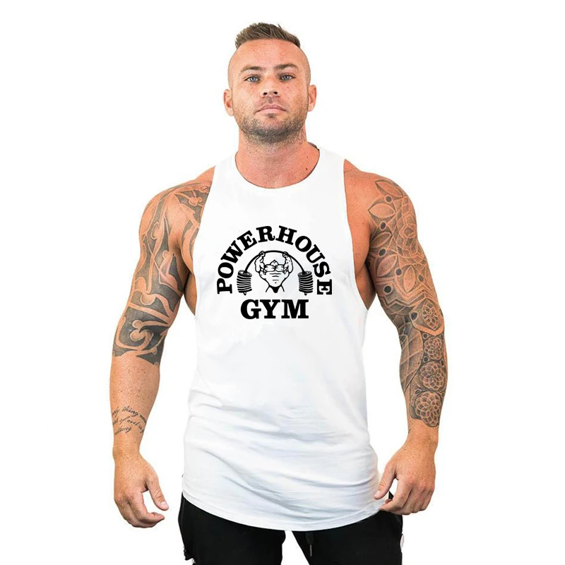 Gym Clothes For Men Sleeveless Sweatshirt Fitness Shirt Men's Clothing ...