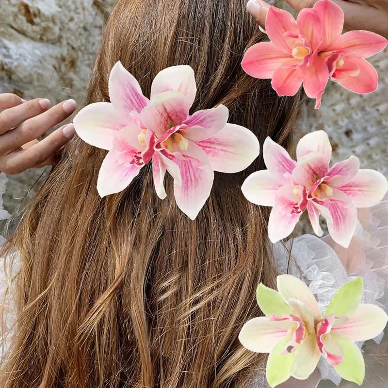 Accesorios-para-el-cabello-de-flores-grandes-exageradas-para-mujer ...