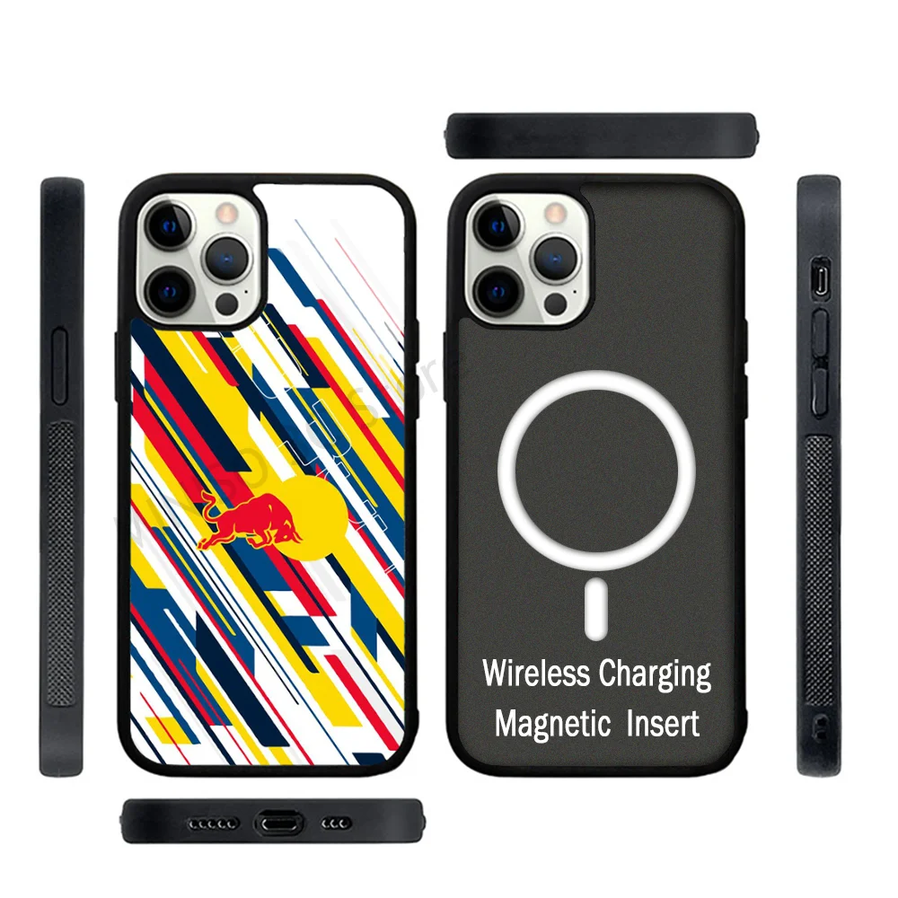 Red-bull-Phone-Case-Strong-Magnetic-For-IPhone-15-14-13-Pro-Max-11-12 ...