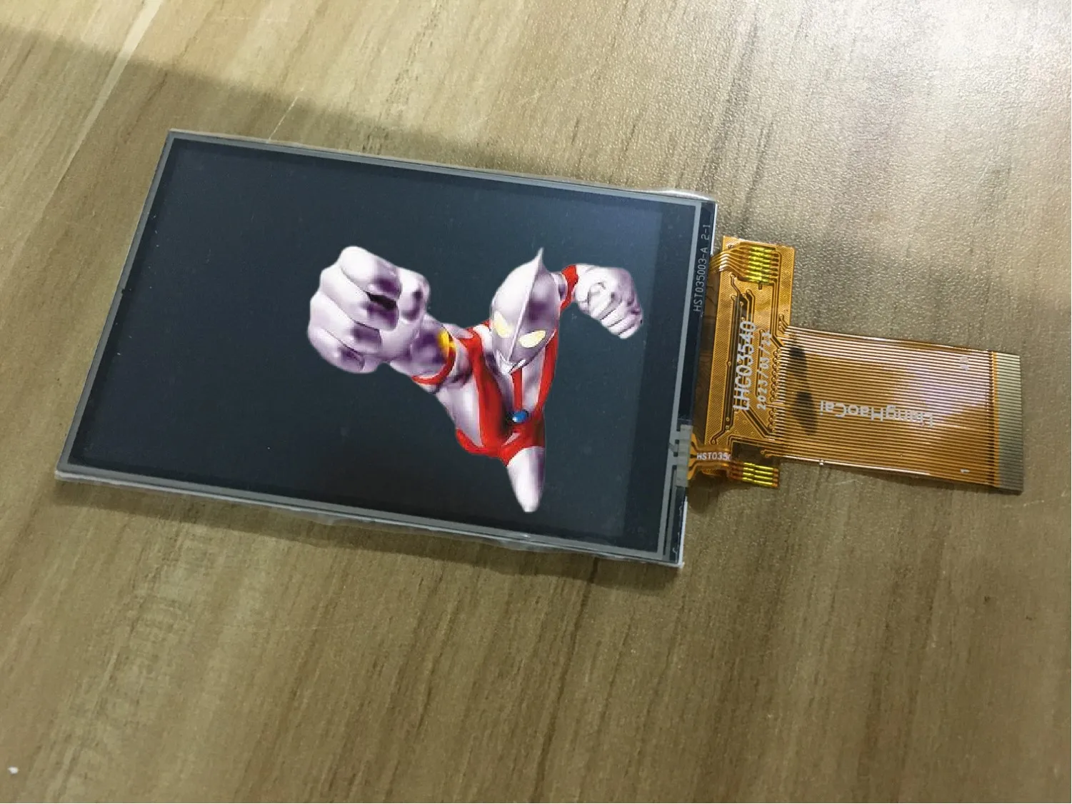 Panel sentuh tampilan LCD TFT 3.5 inci sudut full view IPS resolusi ...