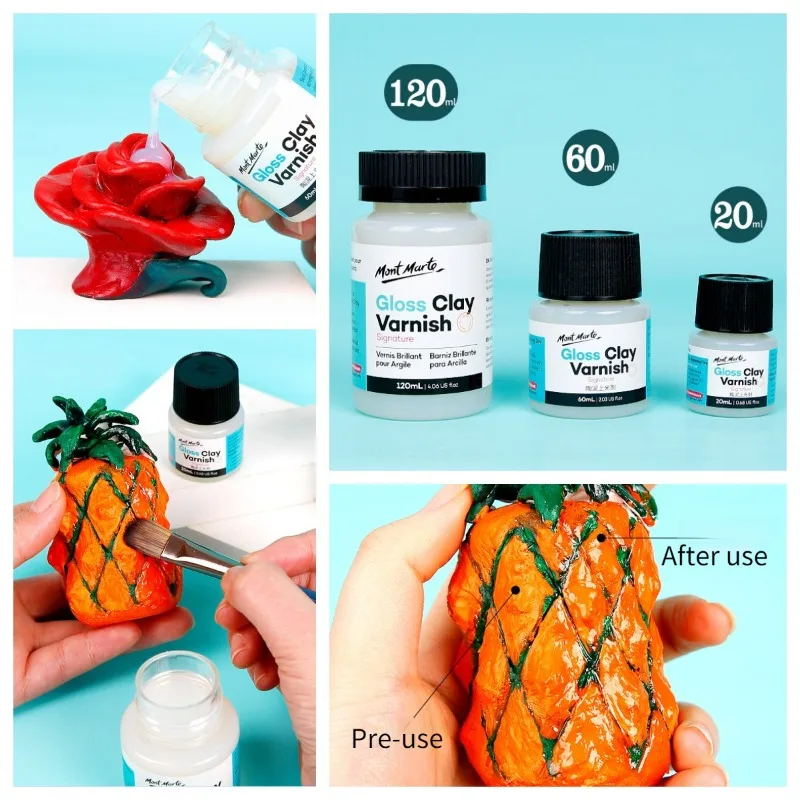 20-60-120ml-Stoneware-Clay-Polish-Handmade-Clay-Varnish-Pottery-Clay ...