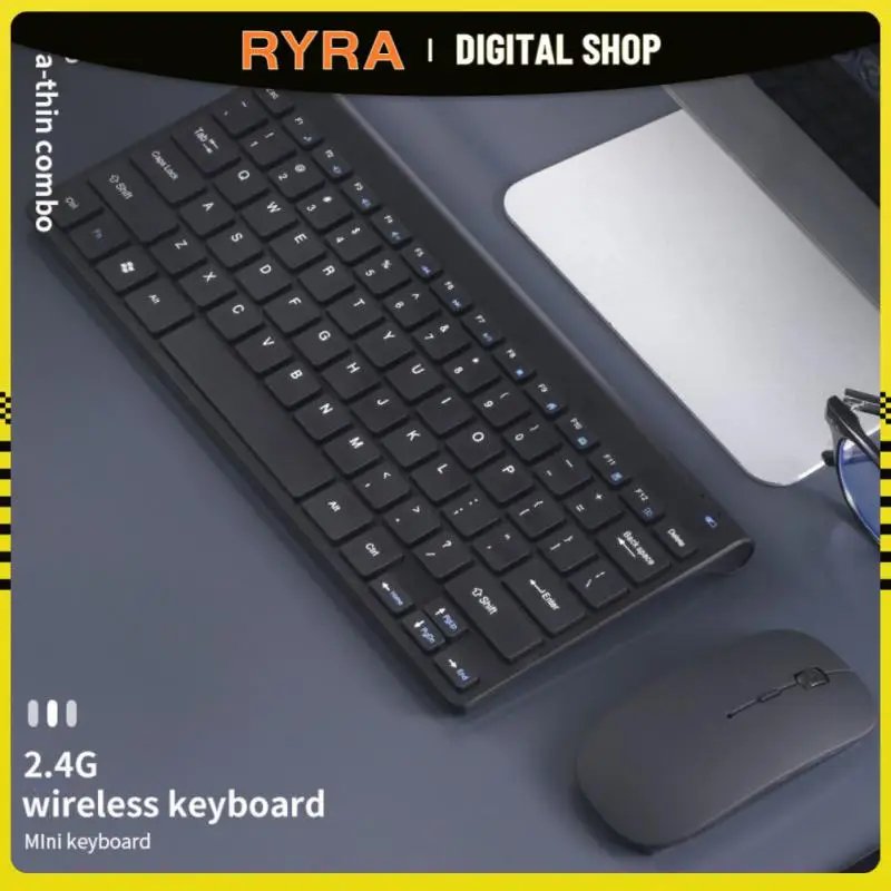 RYRA-2-4G-Wireless-Keyboard-And-Mouse-Suit-USB2-0-Portable-Slim-Design ...