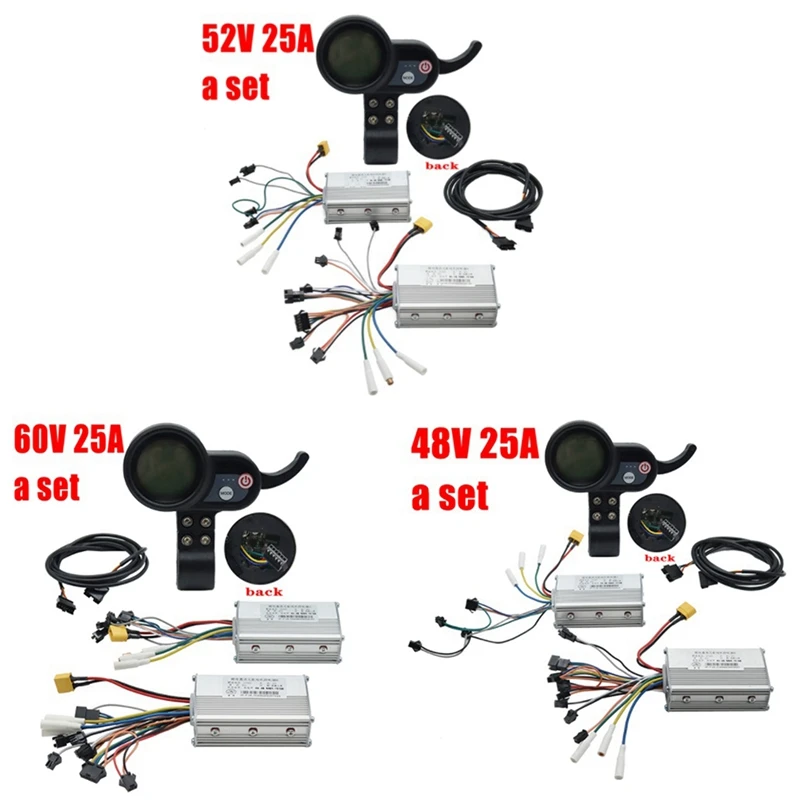 Electric-Scooter-Dual-Drive-Controller-JP-48V-52V-60V-25A-50A-Brushless ...