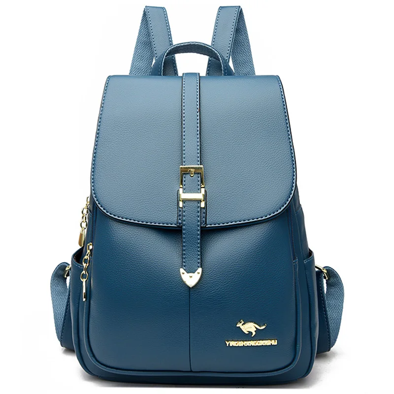 Casual-Women-Leather-Backpack-Designer-Shoulder-Bags-For-Women-2022 ...