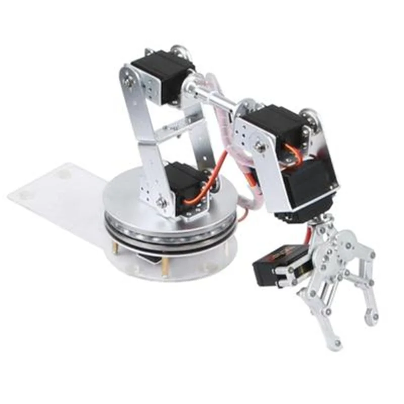 Silver-6-DOF-Robotic-Arm-with-180-360-Degree-Rotating-Base-for-Arduino-Robotics-Steam ...