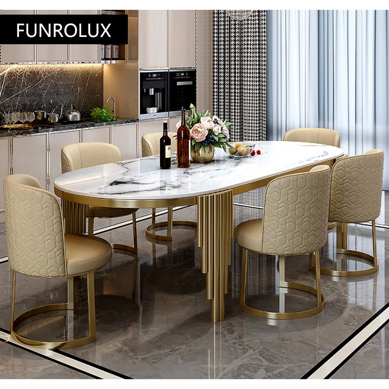 Stainless Steel Dining Room Table