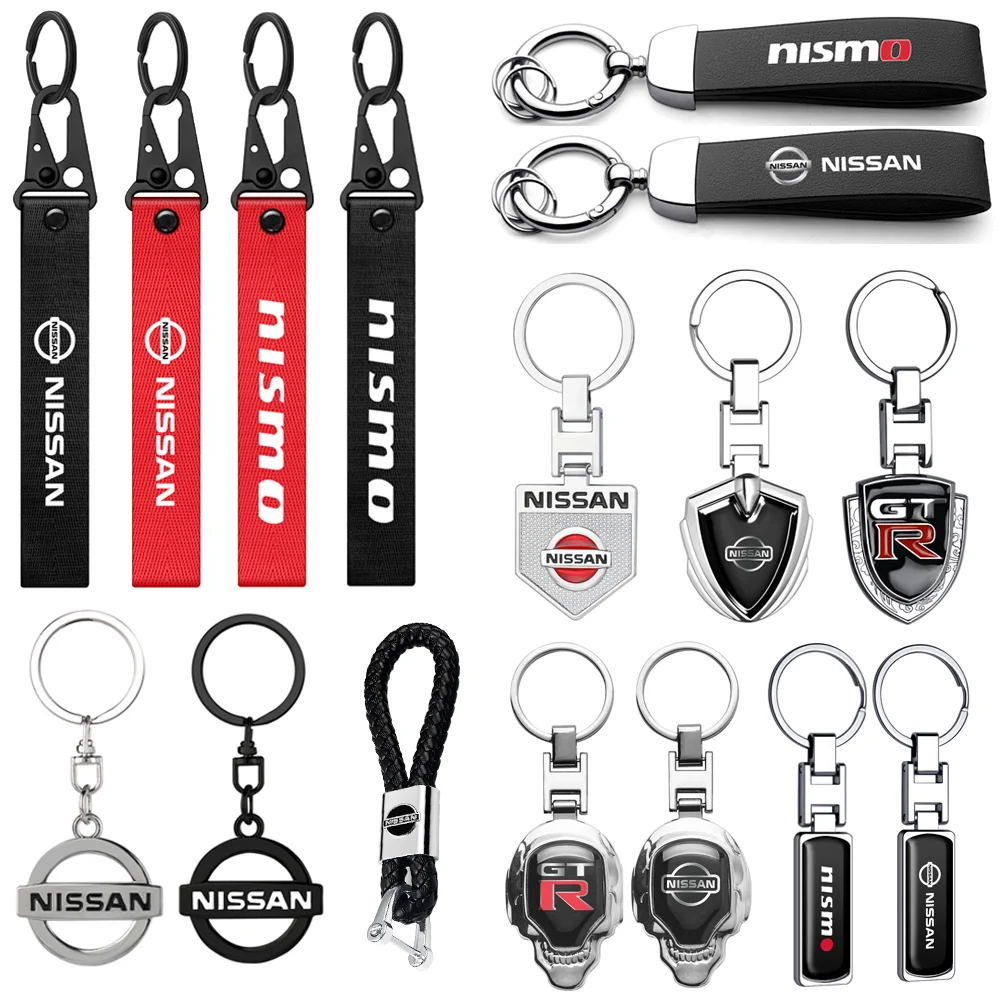 Car-3D-Metal-Decor-Keychain-Key-Chain-Key-Rings-For-Nissan-Nismo-Tiida ...