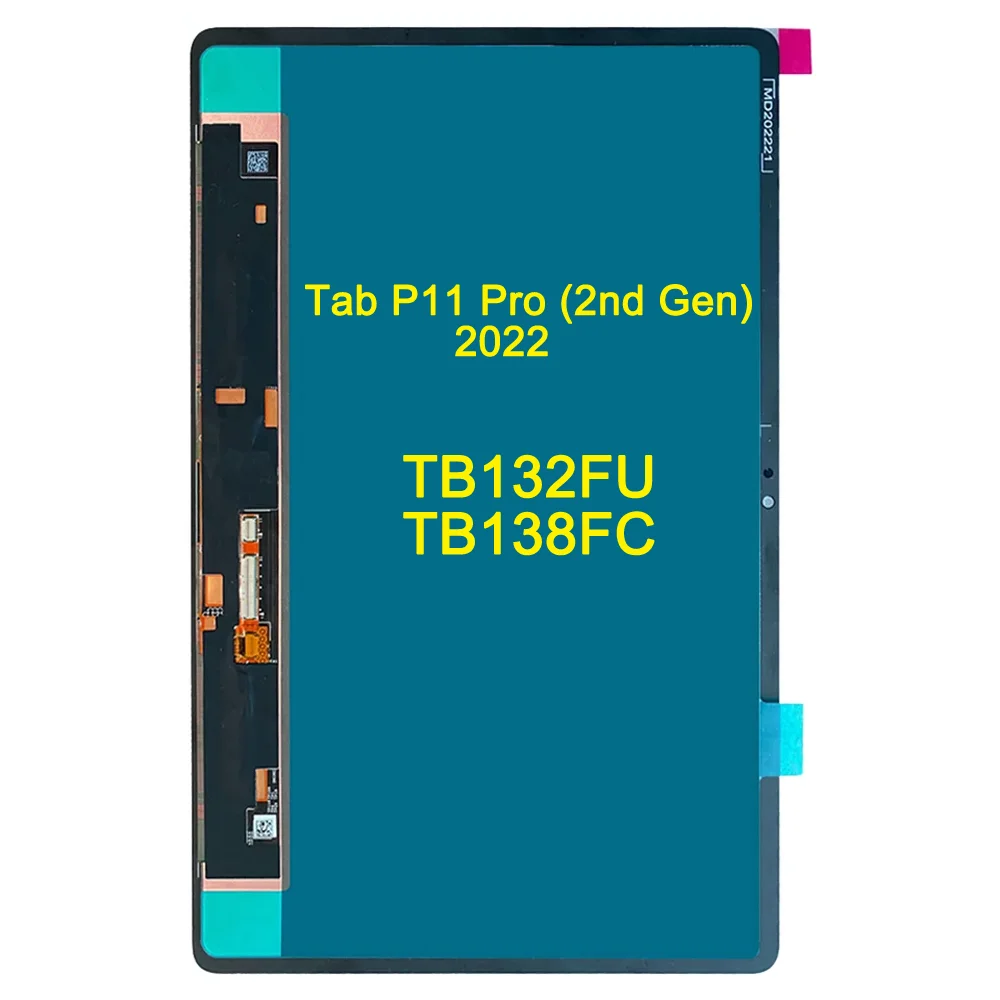 Amoled original para lenovo tab p11 pro (2nd gen) 2022 tb132fu tb138fc ...