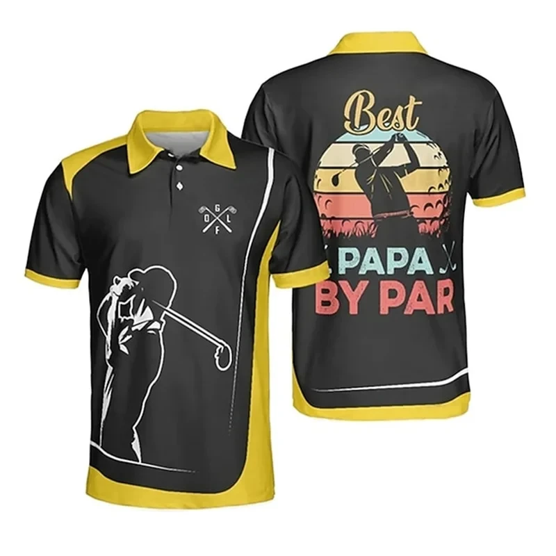 Casual-Oversized-Polo-Shirt-New-Fashion-Golf-Club-Jersey-Uniform-Print ...