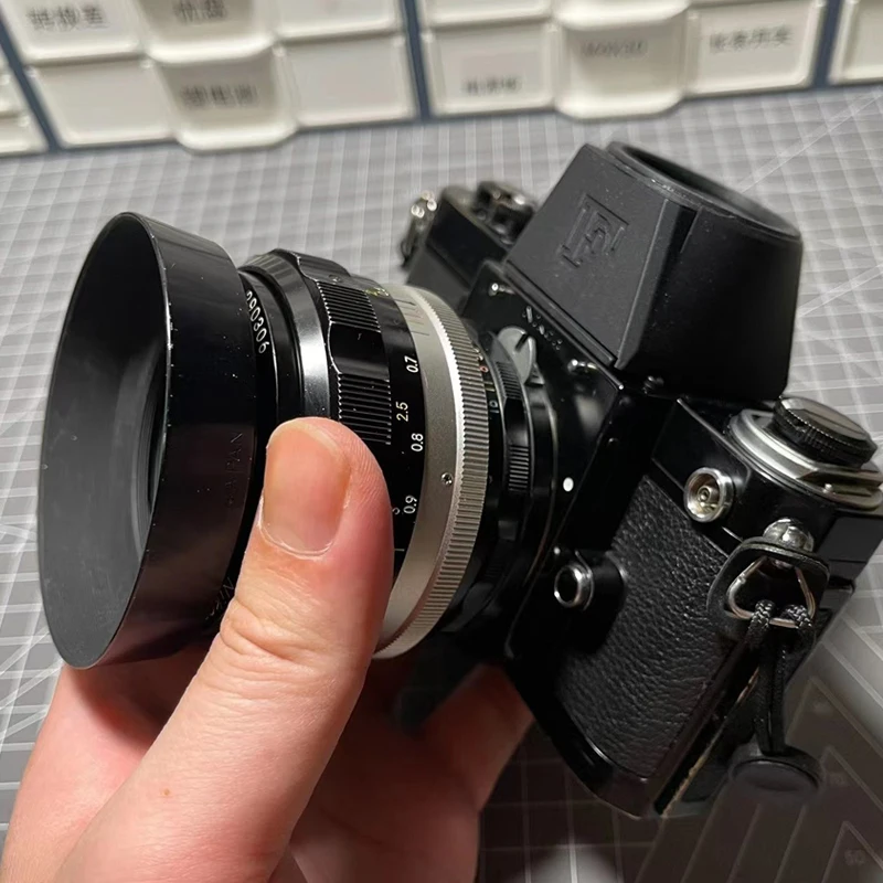 film-camera-waist-level-viewfinders-F2-1-3X-magnifier-focusing ...