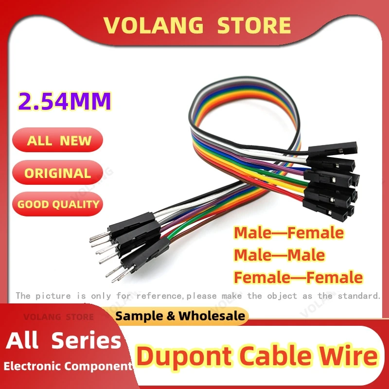 40Pin-Dupont-Wire-Cable-10cm-20cm-30cm40CM-Male-to-Male-Female-to ...