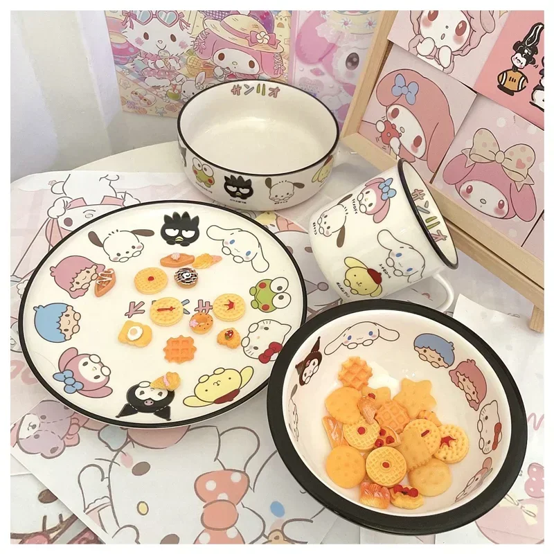 Anime-Hello-kittys-Kuromi-meine-Melodie-Cinna-moroll-Cartoon-Keramik ...