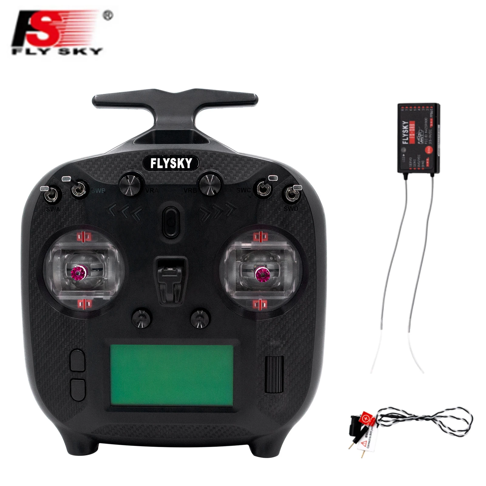 Flysky Fs-st8 Rc Transmitter 2.4ghz Remote Controller Ant Protocol With ...