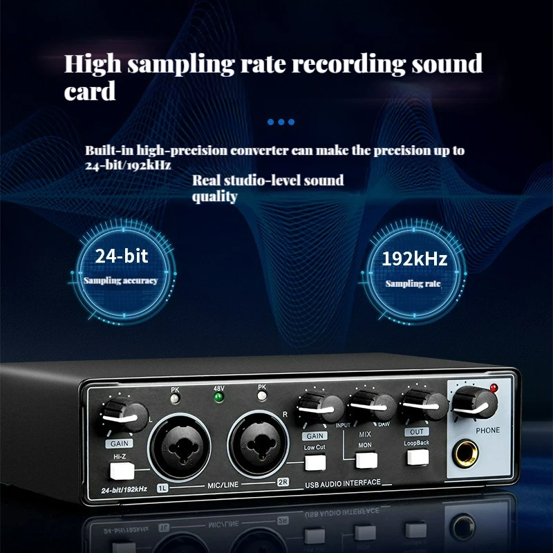 USB-Sound-Card-Special-Audio-Interface-Guitar-Recording-External-For ...