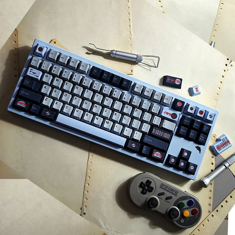 MiFuny-Runner-Electrical-Themed-Keycaps-Set-PBT-Cherry-Profile-Keyboard ...