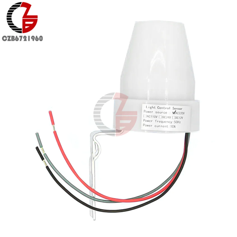 AS 22 Automatic On Off Photocell Street Lamp Light Switch Controller ...