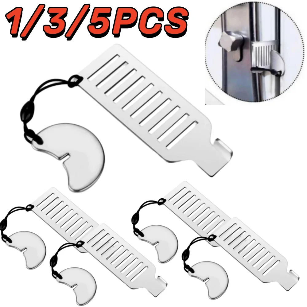 Safety Anti-theft Door Blocker Portable 8cm Stainless Steel Safe ...