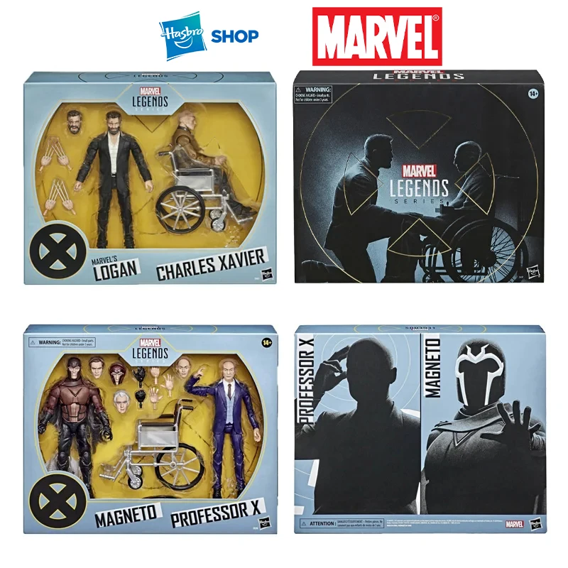 Hasbro-Genuine-Marvel-Legends-LOGAN-CHARLES-XAVIER-MAGNETO-PROFESSOR-X ...