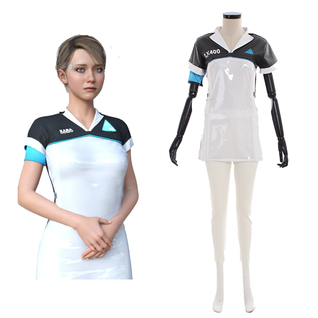 Game Detroit: Become Human Kara Cosplay Costume Outfits Agent Kara ...