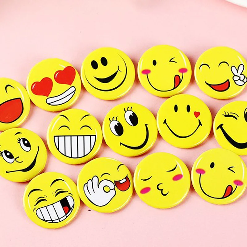 Smiley Badges Pin | Badge Stationery | Badge Brooch Smiley | Stationery ...