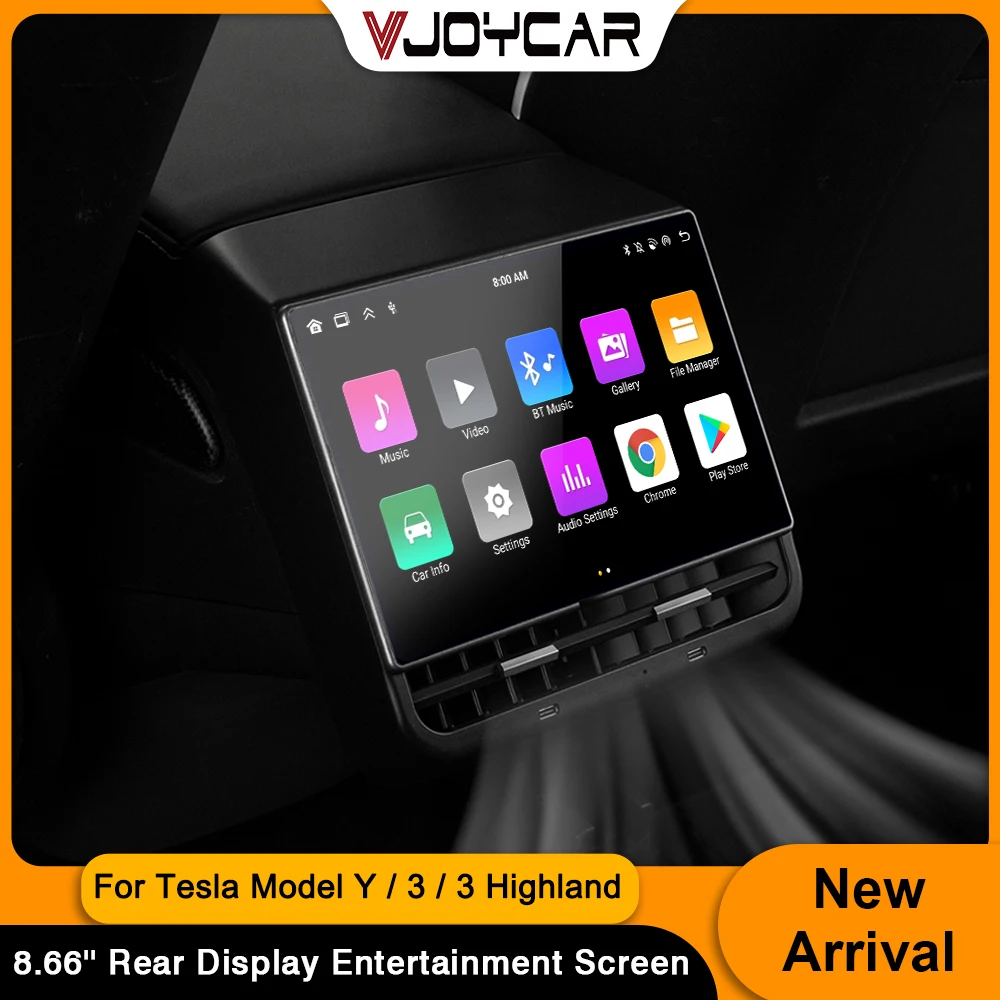 Tesla Model Y Rear Screen