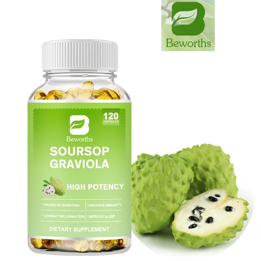 BEWORTHS-Soursop-Graviola-Leaves-Capsules-for-Cell-Support-Regeneration ...