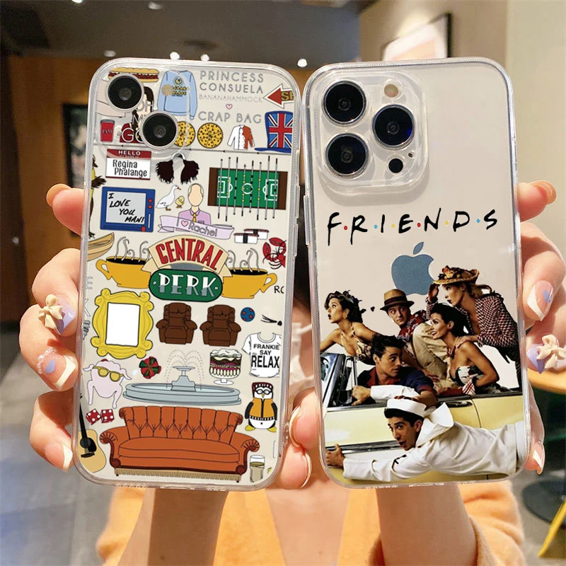 Central Perk Coffee Friends Phone Case for iPhone 14 13 12 11 Pro Max X ...