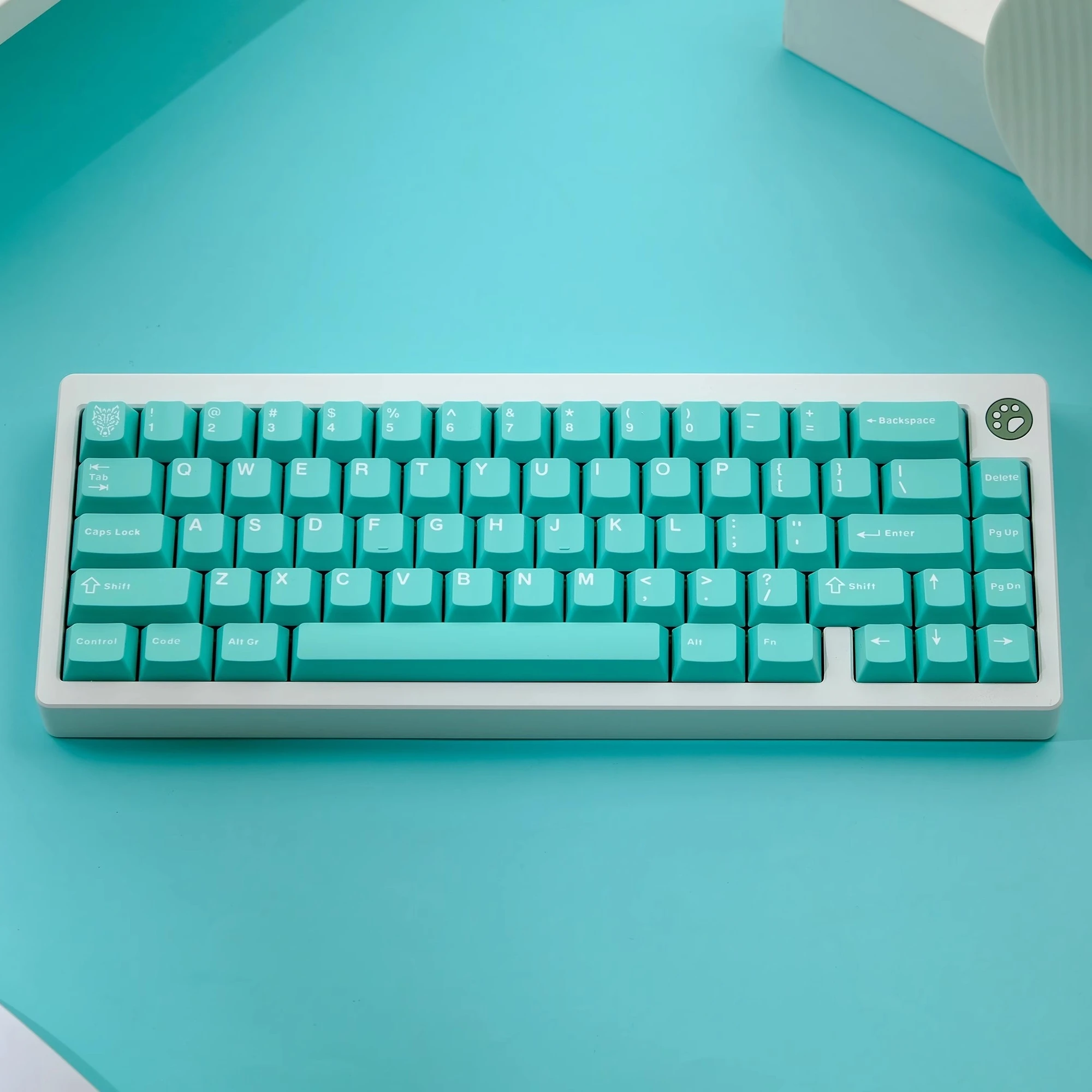 115 Keys Aifei GMK Clone Keycaps Tiffany PBT Double Shot Cherry Profile ...