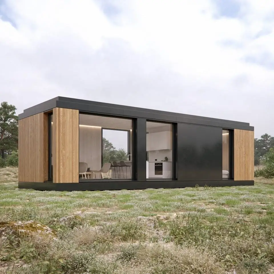 Custom-Made-Luxe-Modulaire-Geprefabriceerde-Container-Huizen-Woningen ...