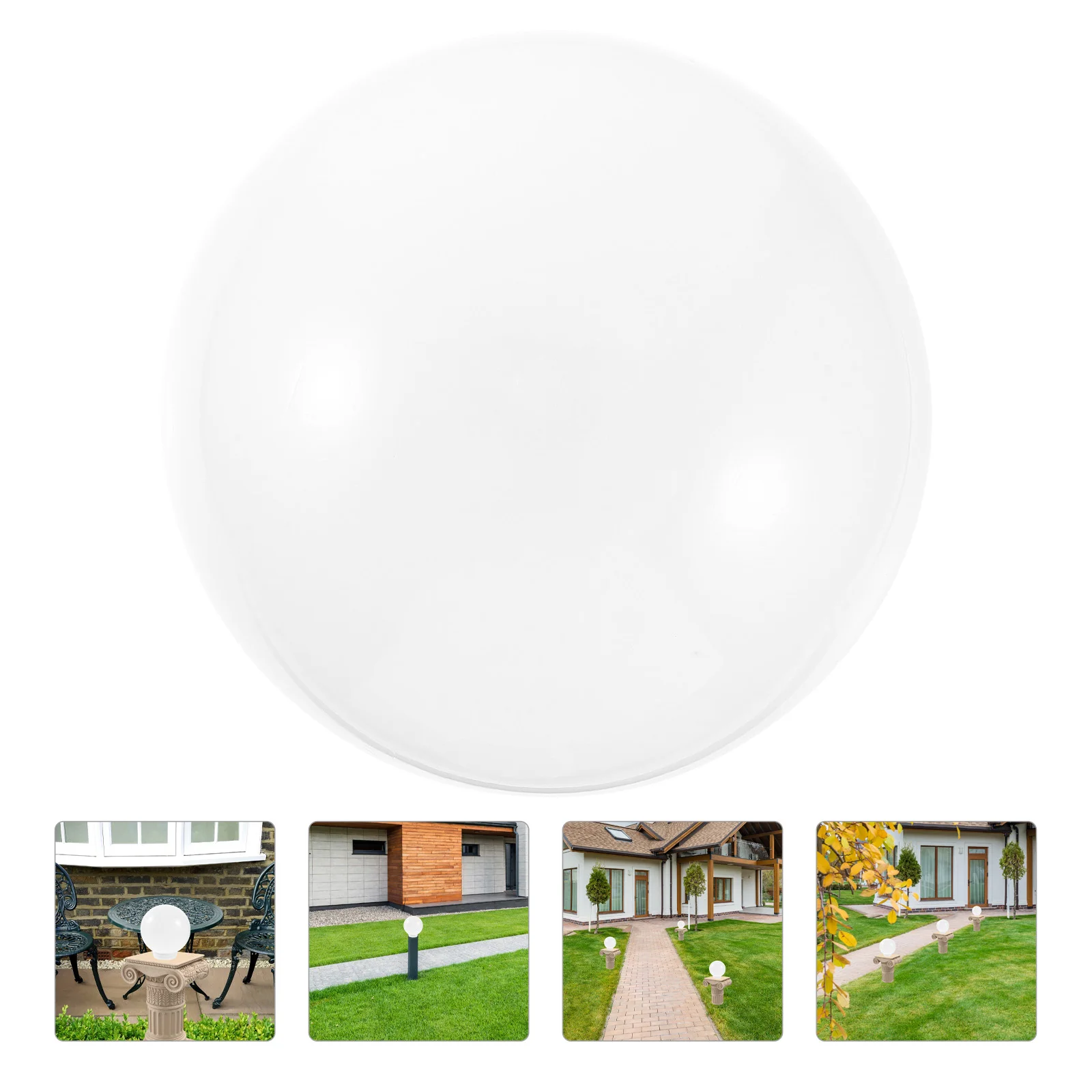 Globe-Lamp-Shade-Replacement-Acrylic-Globe-Shade-Spherical-Lamp-Post ...