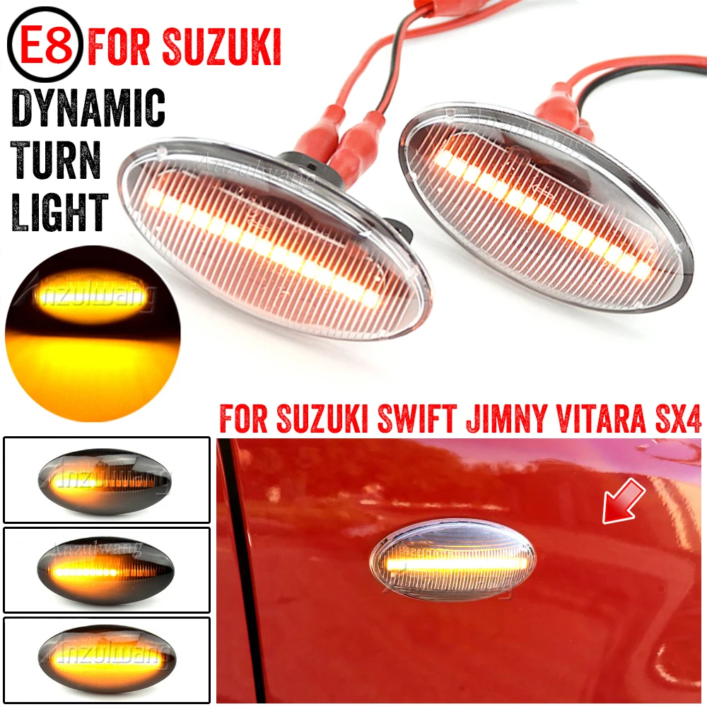 New-Dynamic-Side-Marker-Turn-Signal-Light-Sequential-Blinker-Light ...