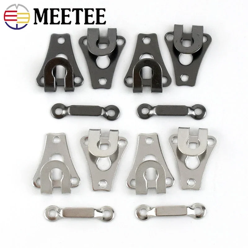 30-50Sets-Metal-Hooks-for-Pants-Women-Skirt-Invisible-Trousers-Buttons ...