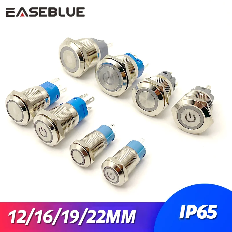 12-16-19-22mm-Waterproof-Metal-Push-Button-Switch-LED-Light-Momentary ...