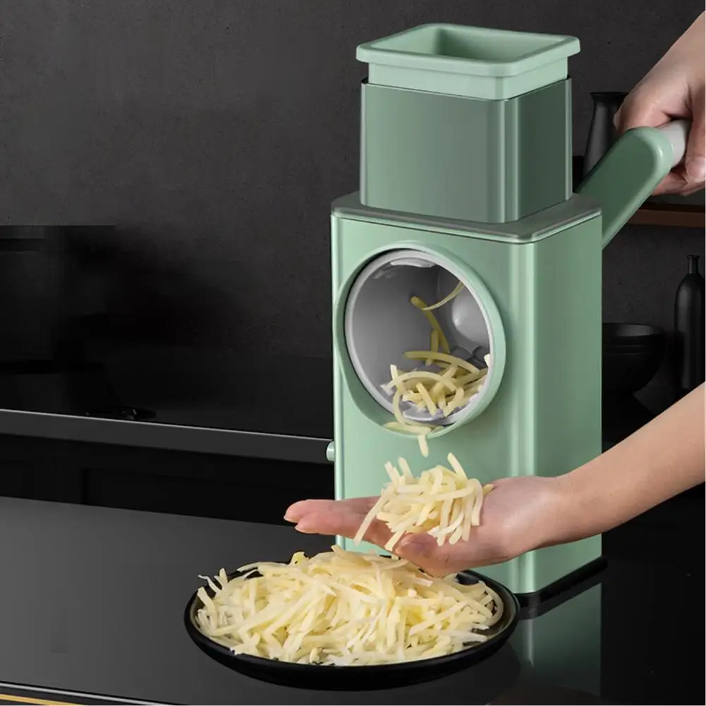 Vegetable-Chopper-Manual-Rotating-Multi-purpose-Cheese-Crusher-Strong ...