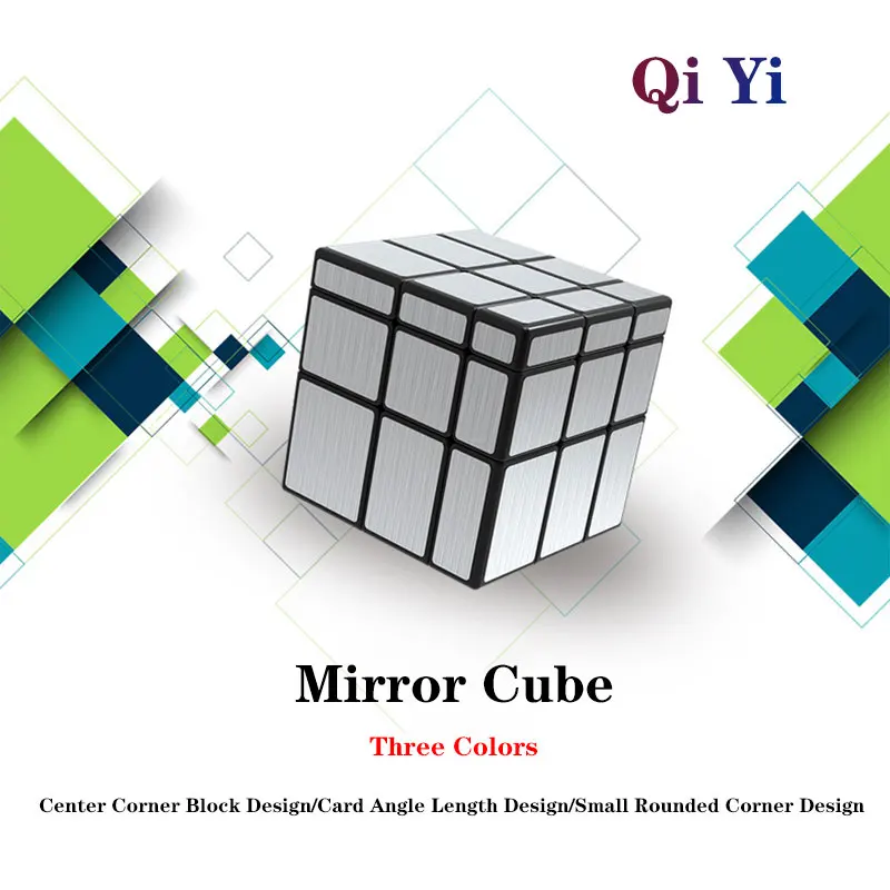 QiYi-Mirror-3X3X3-Blocks-Magic-Speed-Cube-Stickerless-Professional-Qiyi ...