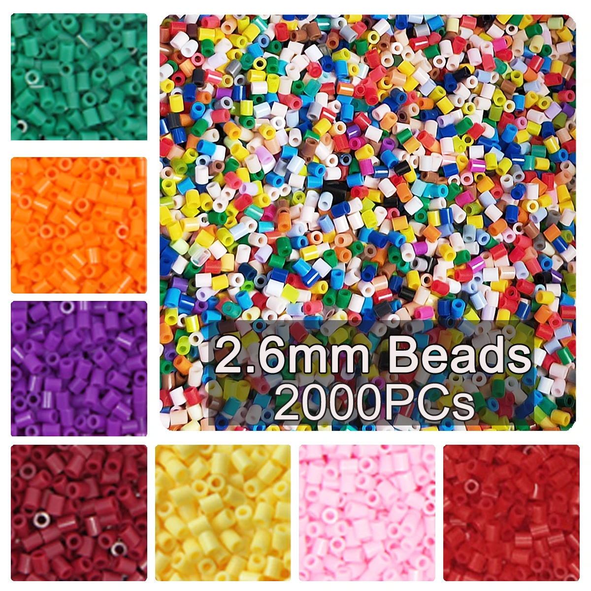 2-6mm-Mini-Beads-2000PCS-Pixel-Art-Blocks-Fuse-Beads-for-Kids-Gift-Hama ...