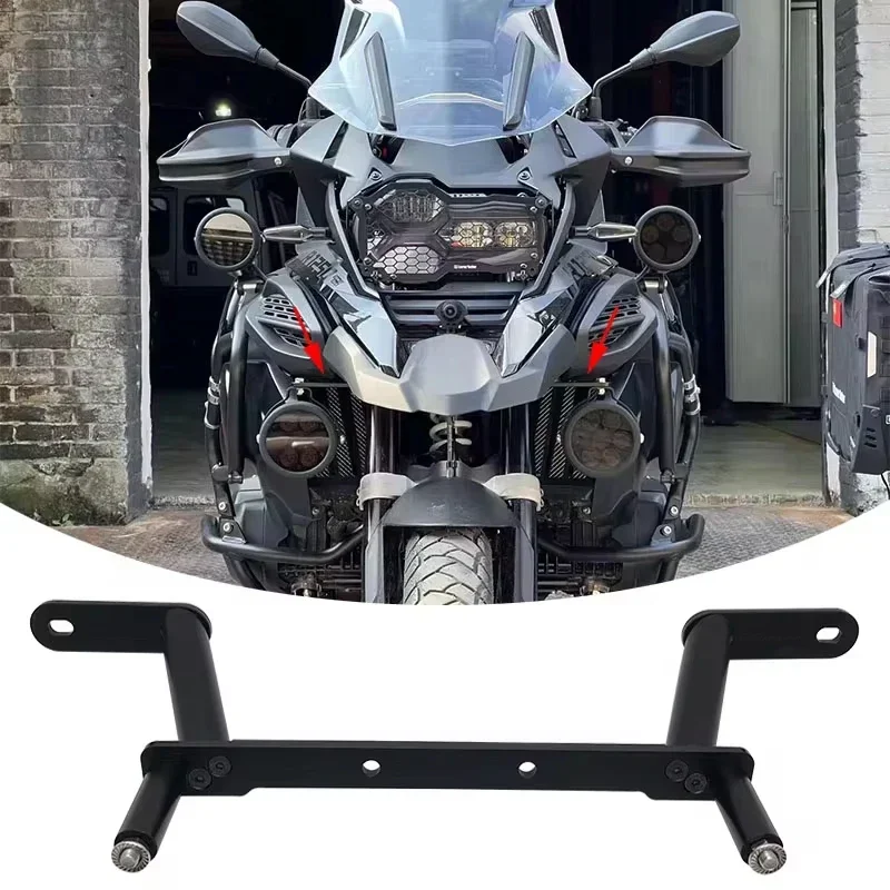 Aluminum-Motorcycle-Led-Driving-Lights-Auxiliary-Light-Mounting-Front ...