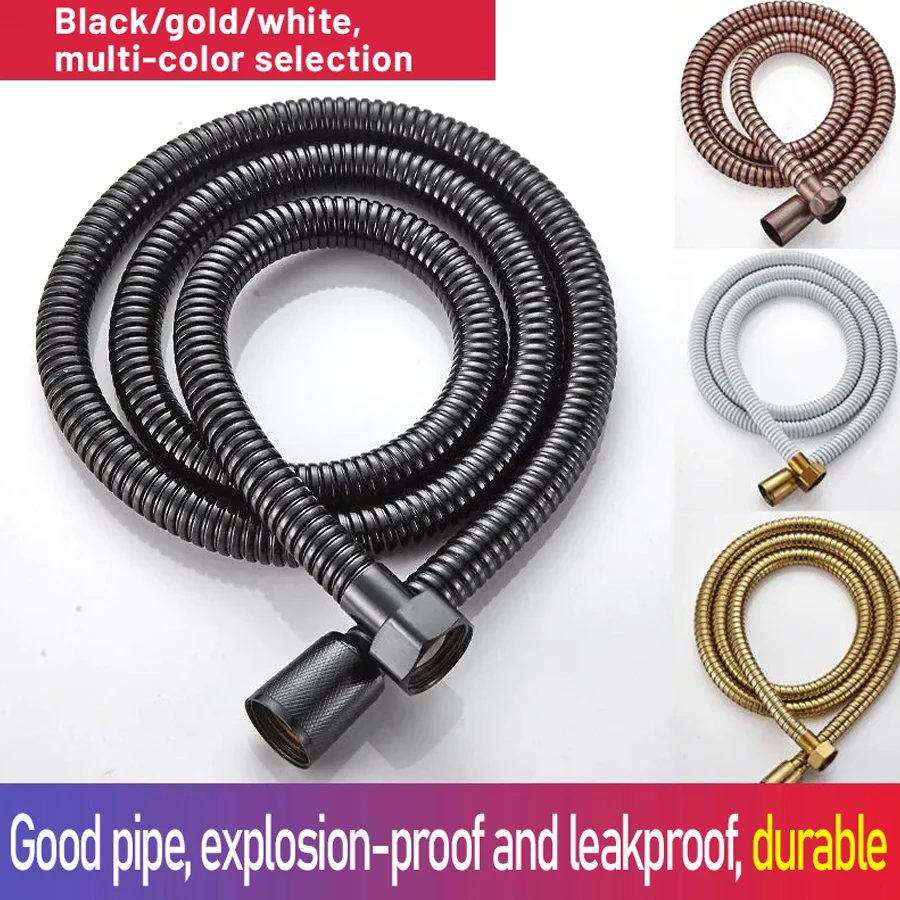 Stainless-Steel-Flexible-Shower-Hose-Long-Bathroom-Shower-Water-Hose ...