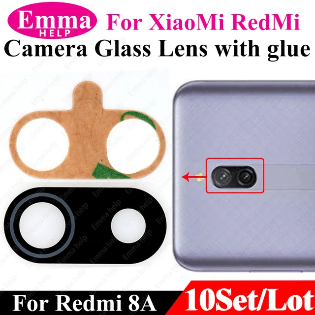 10 Piece Rear Back Camera Glass Lens For Xiaomi Redmi 9T 9C NFC 9A 9i 8 ...