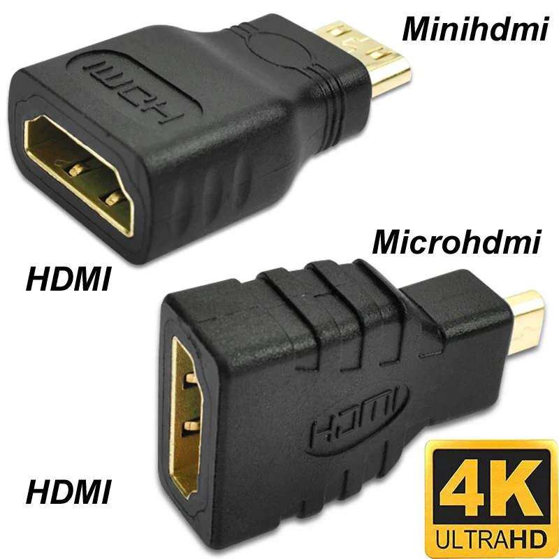 4K-MINI-MINIHDMI-Micro-HDMI-MICROHDMI-Compatible-Male-to-HDMI-Female-HD ...