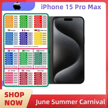Apple iphone 15 Pro Max 5G 6.7'' 256GB/512GB/1T ROM A17Pro Bionic Chip iOS17 All Colours in Good ...
