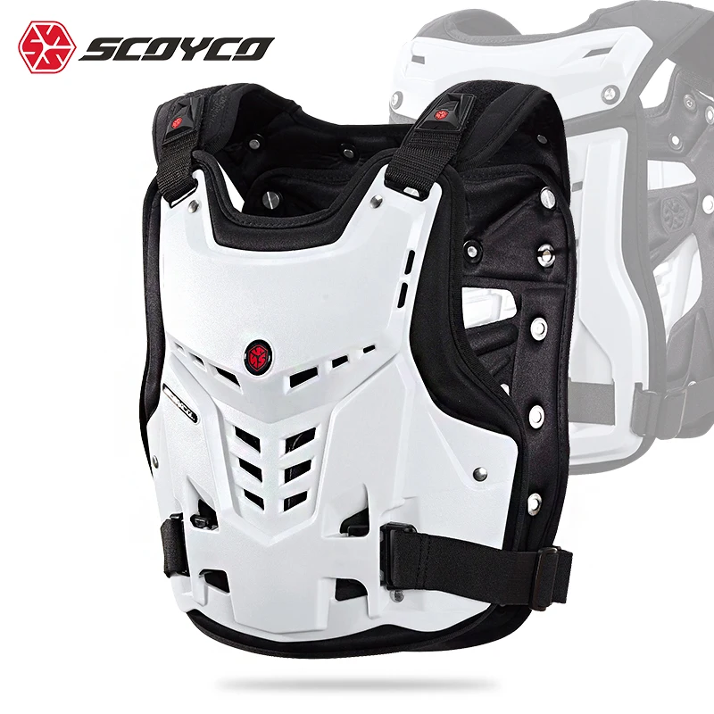 Scoyco AM05 Off-road Motorcycle Armor Coat Chest Back Shock-resistant ...